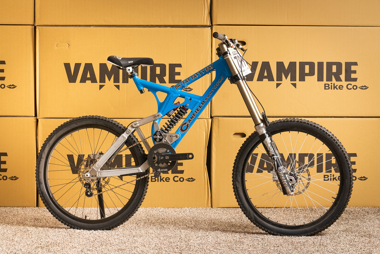 Vampire Bikes - From the Basement with Chris Canfield - Mountain Bike Feature - Vital MTB